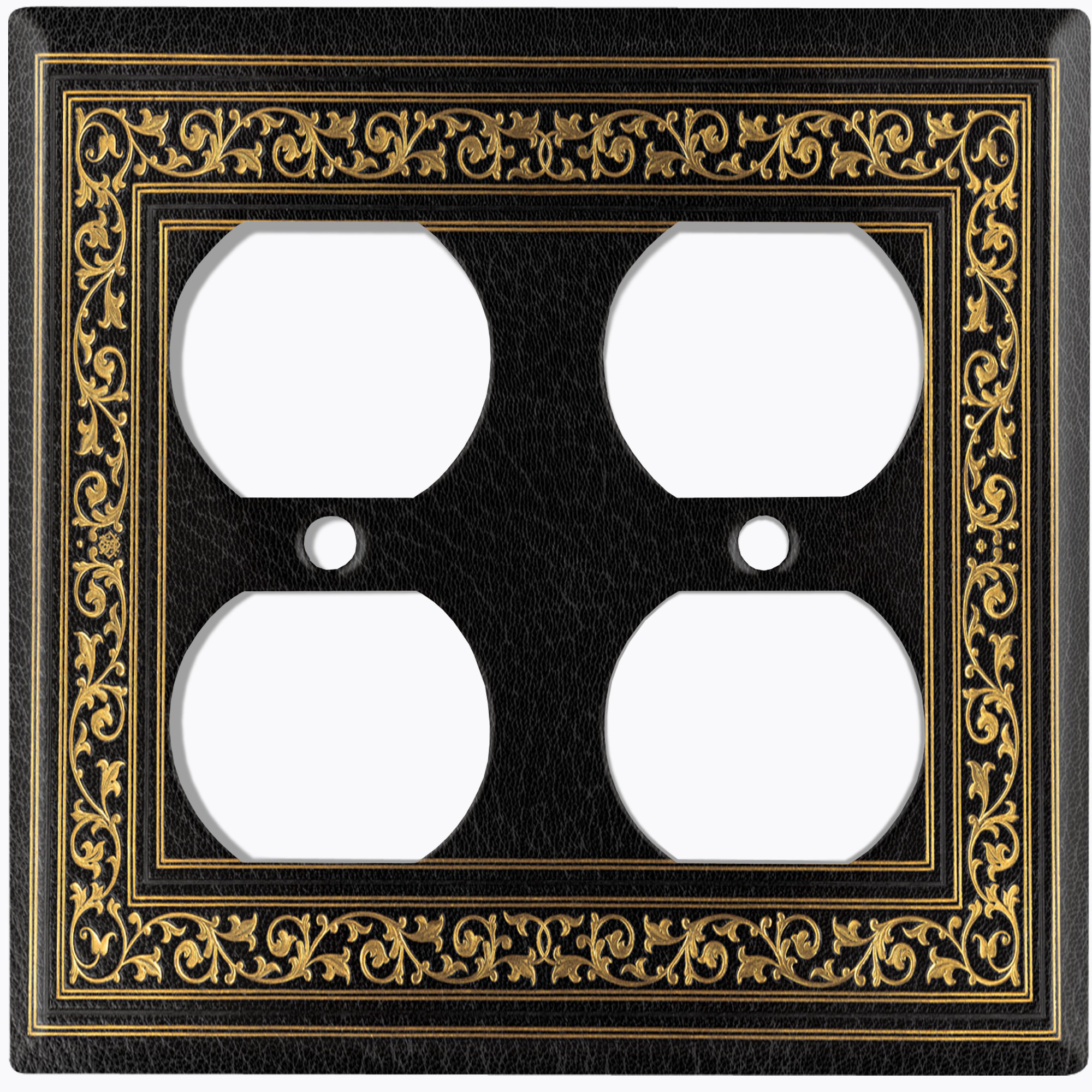 WorldAcc Metal Light Switch Plate Outlet Cover (Victorian Vintage ...