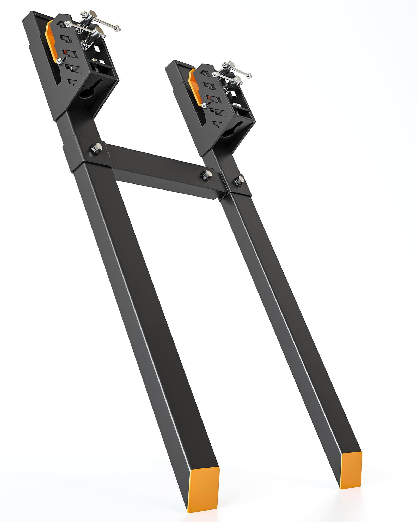 17 Stories 60" Clamp On Pallet Forks,4000 LBS Heavy Duty Pallet Forks ...