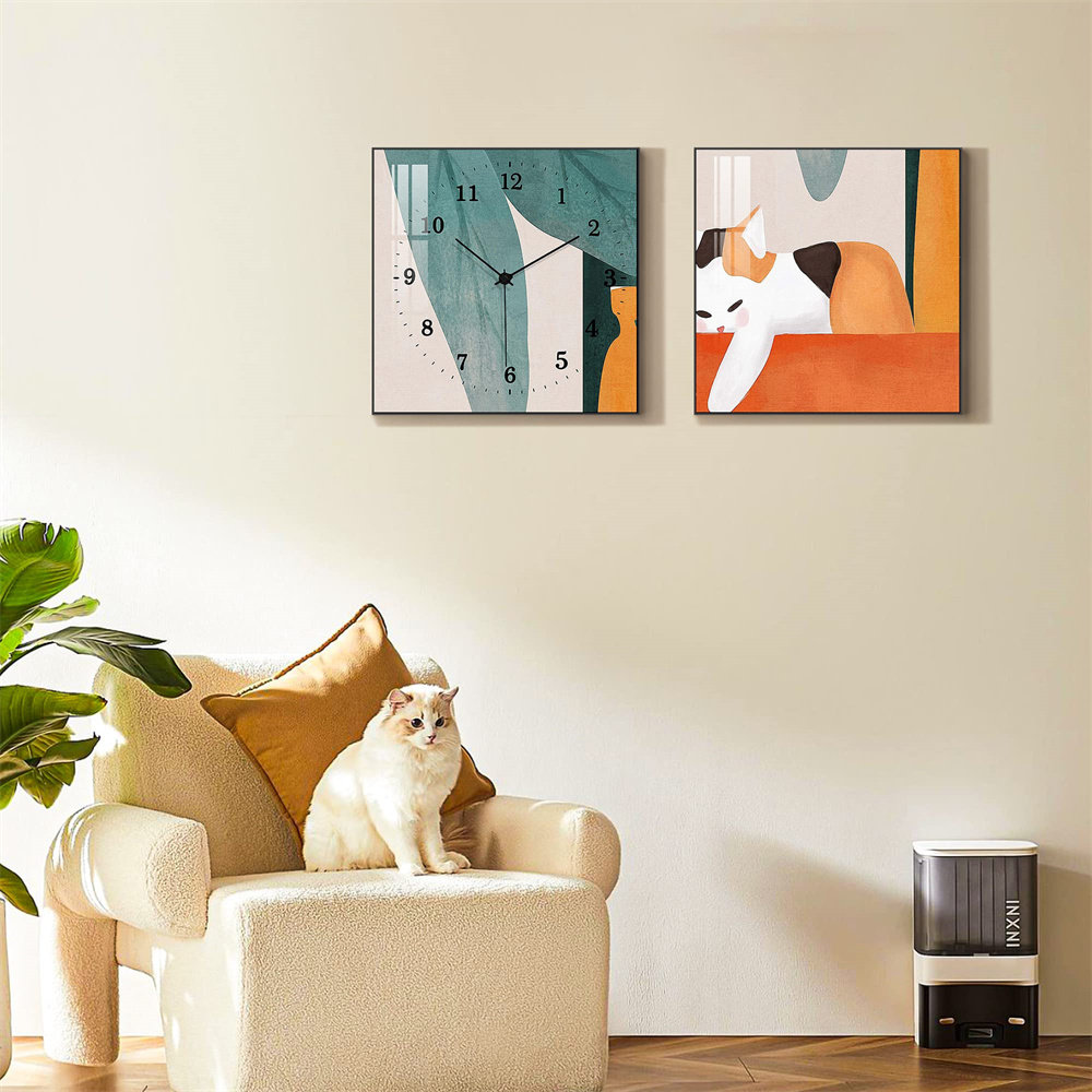 Corrigan Studio® Wall Clock Silent Non Ticking Battery Operated, 12 ...