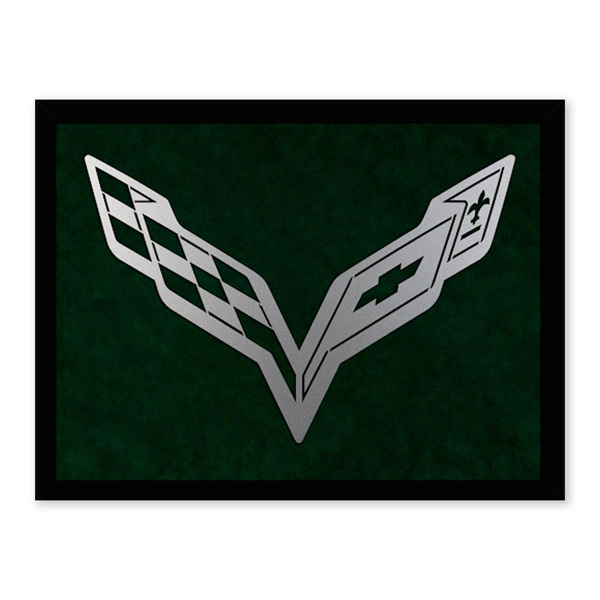 Second Story Collection Corvette C7 Framed On Metal Print - Wayfair Canada