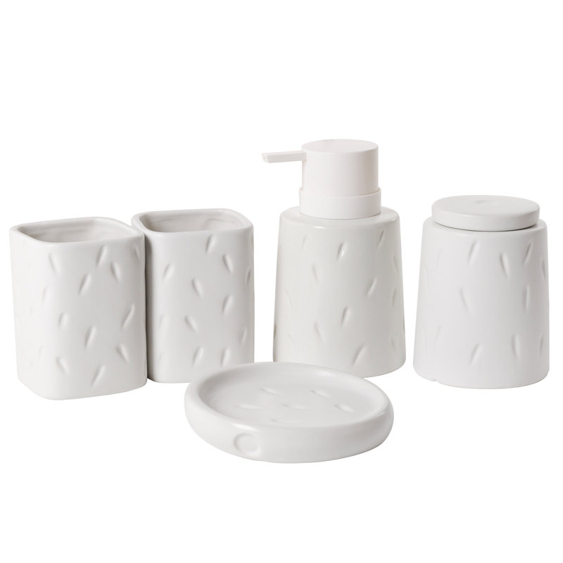 Hokku Designs 5 Pieces Bathroom Accessories Complete Set | Wayfair