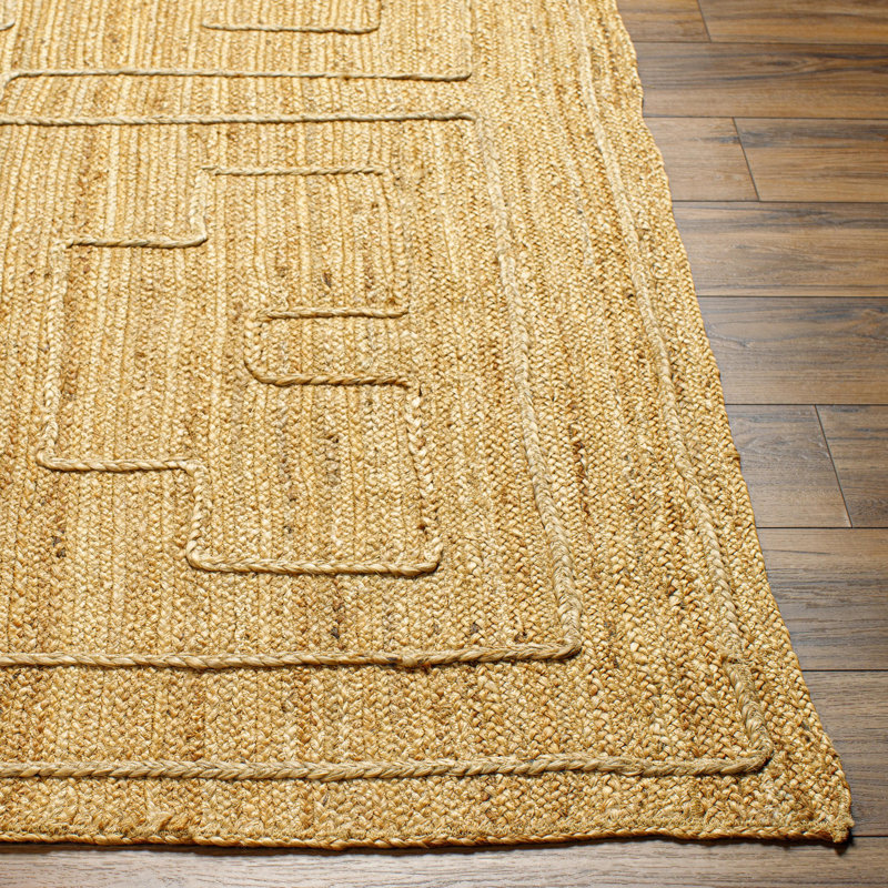 Foundry Select Halle Handmade Flatweave Jute/Sisal Tan Rug | Wayfair