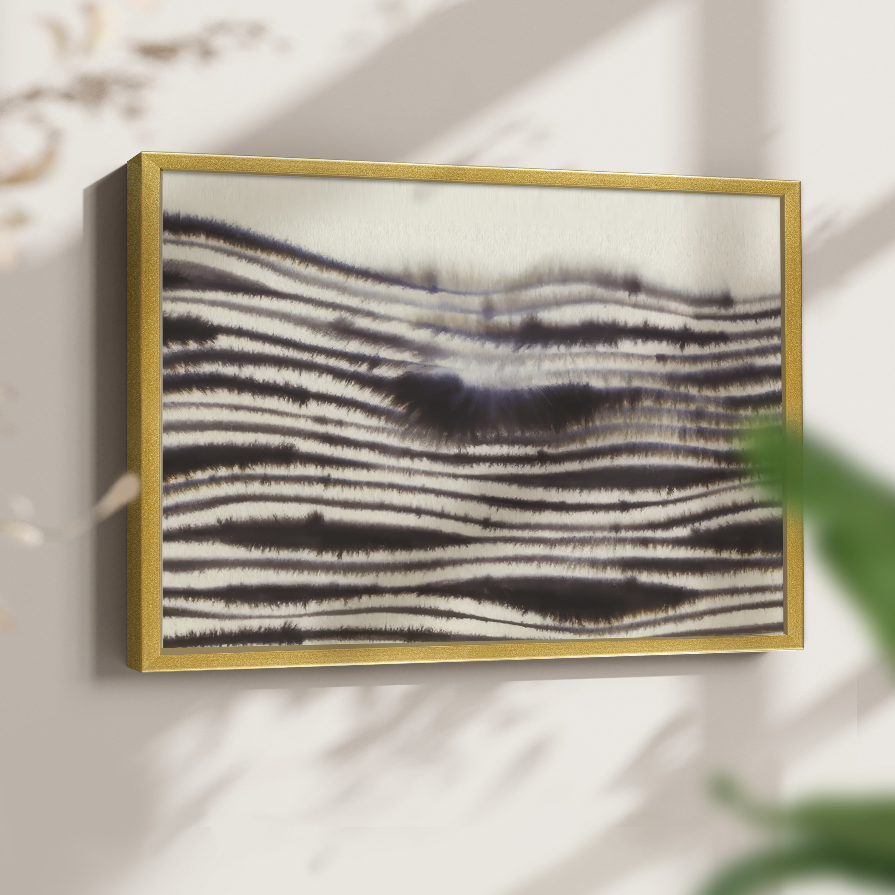 Winston Porter Resounding Waves I -Framed Print - Restickable | Wayfair