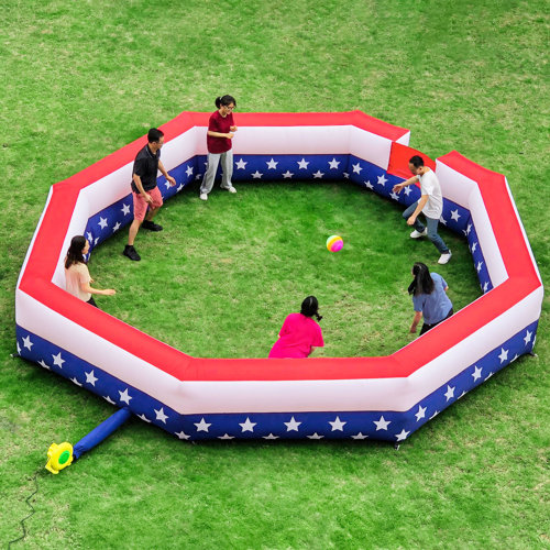 Connsann 15FT Gaga Ball Pit With Air Blower | Wayfair