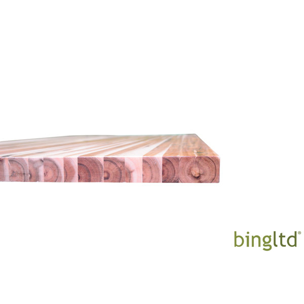 bingltd Solid Wood Rectangular Square Edge Table Top | Wayfair