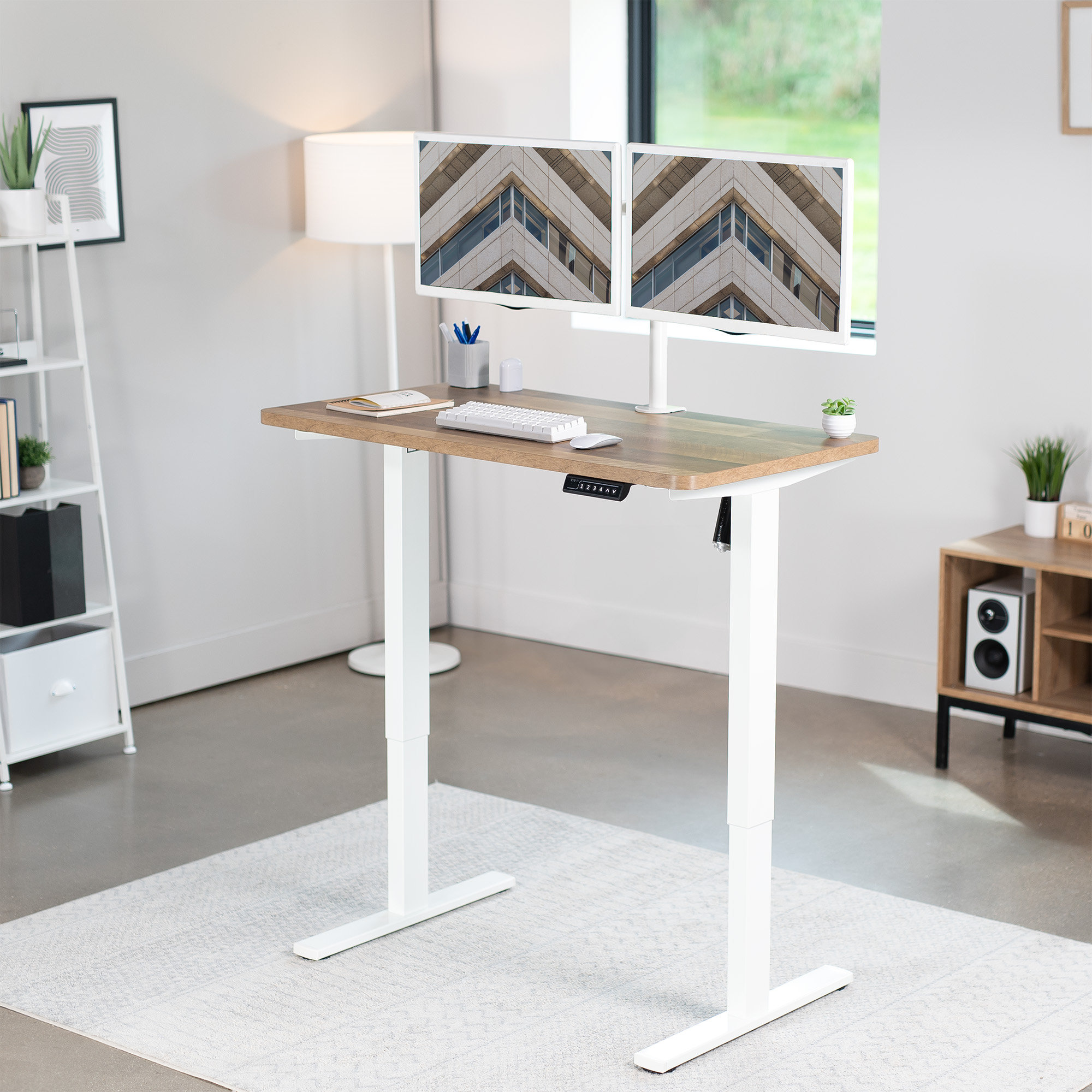 Vivo - 66115 Vivo Electric 60” X 24” Stand Up Desk | Wayfair