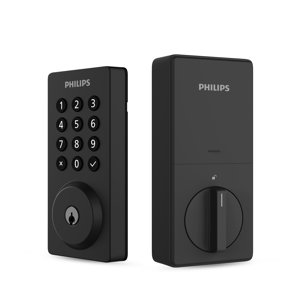 Philips Smart Wi-Fi Door Lock with Push Button Lighted Keypad Pin Code ...