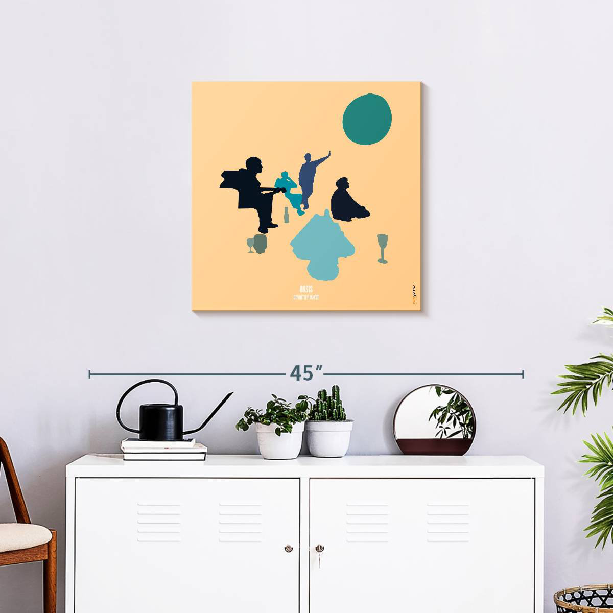 Ebern Designs Arney Definitely Maybe Oasis | Wayfair