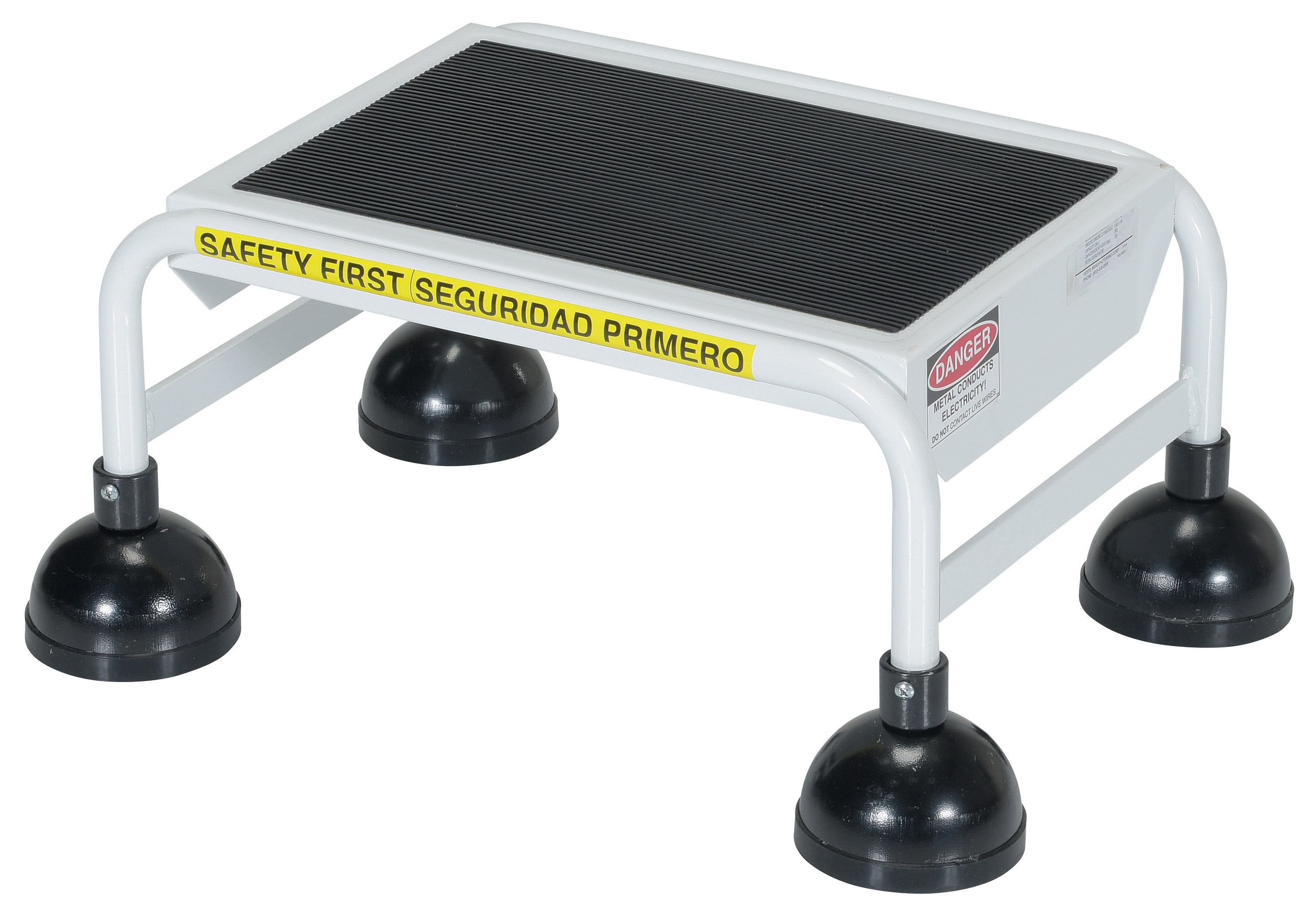 WFX Utility™ Chippewa 1 - Step Steel Rolling Step Stool | Wayfair