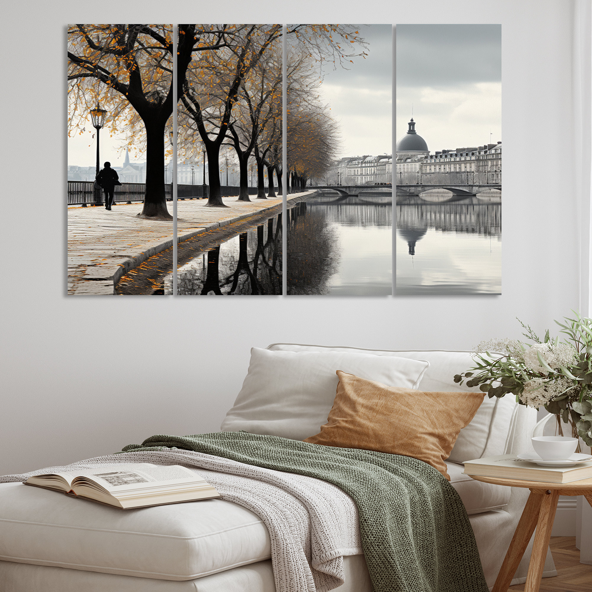 Latitude Run® Paris City of Light - 4 Piece Wrapped Canvas Print | Wayfair