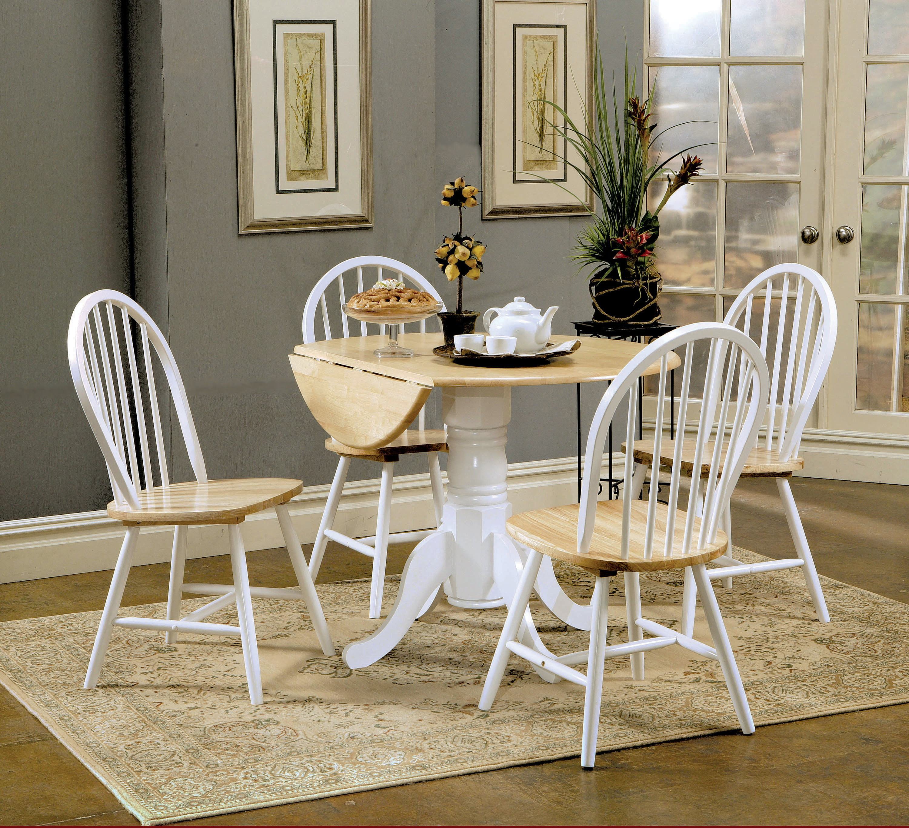August Grove® Orson Extendable Round Dining Table & Reviews | Wayfair