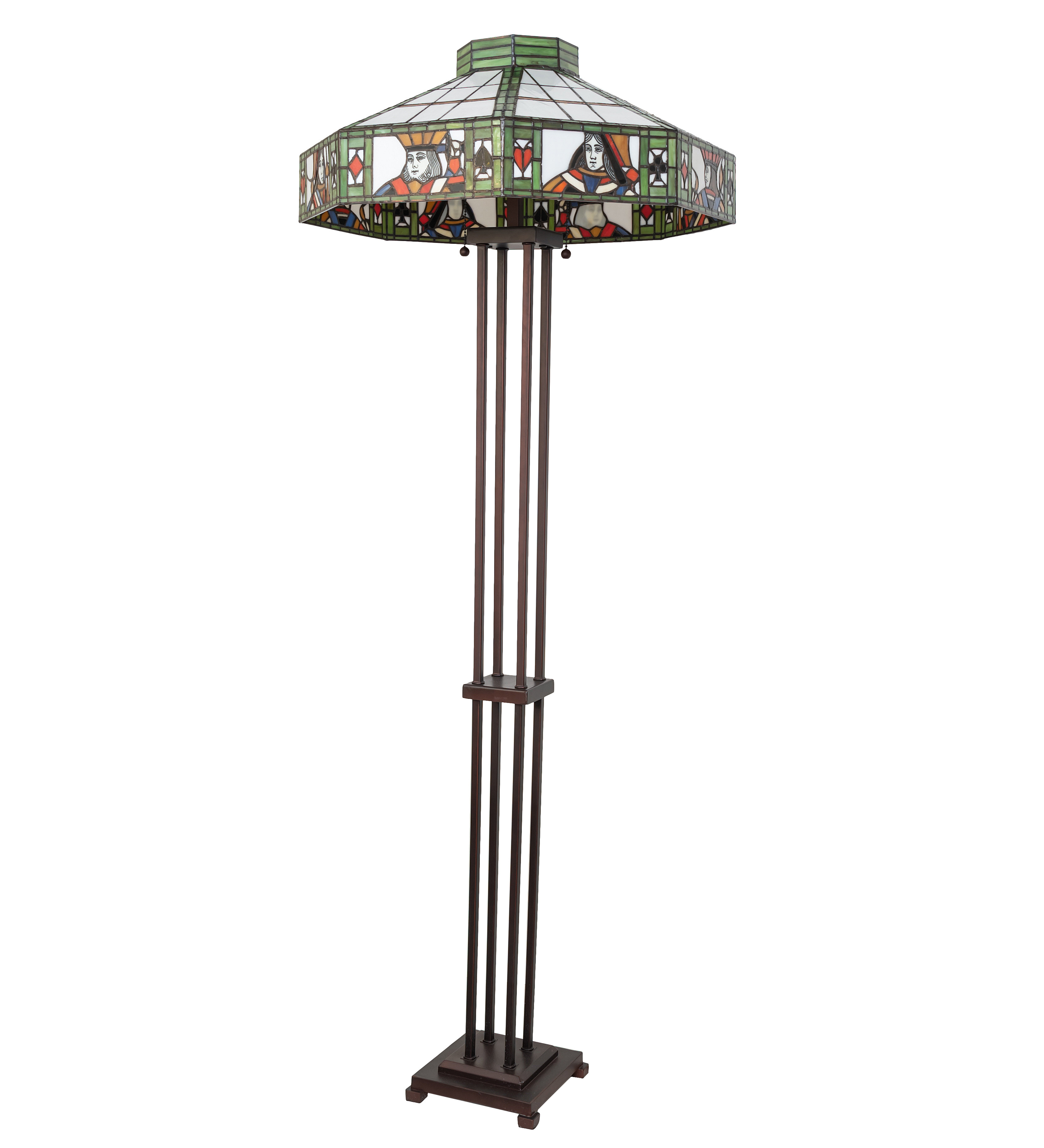 Canora Grey 61" High Poker Face Floor Lamp - Wayfair Canada