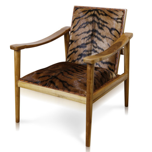 Rustic / Lodge Accent Chairs You'll Love | Wayfair