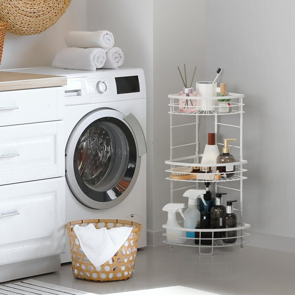 Rebrilliant Nooreyn Freestanding Stainless Steel Shower Shelf | Wayfair