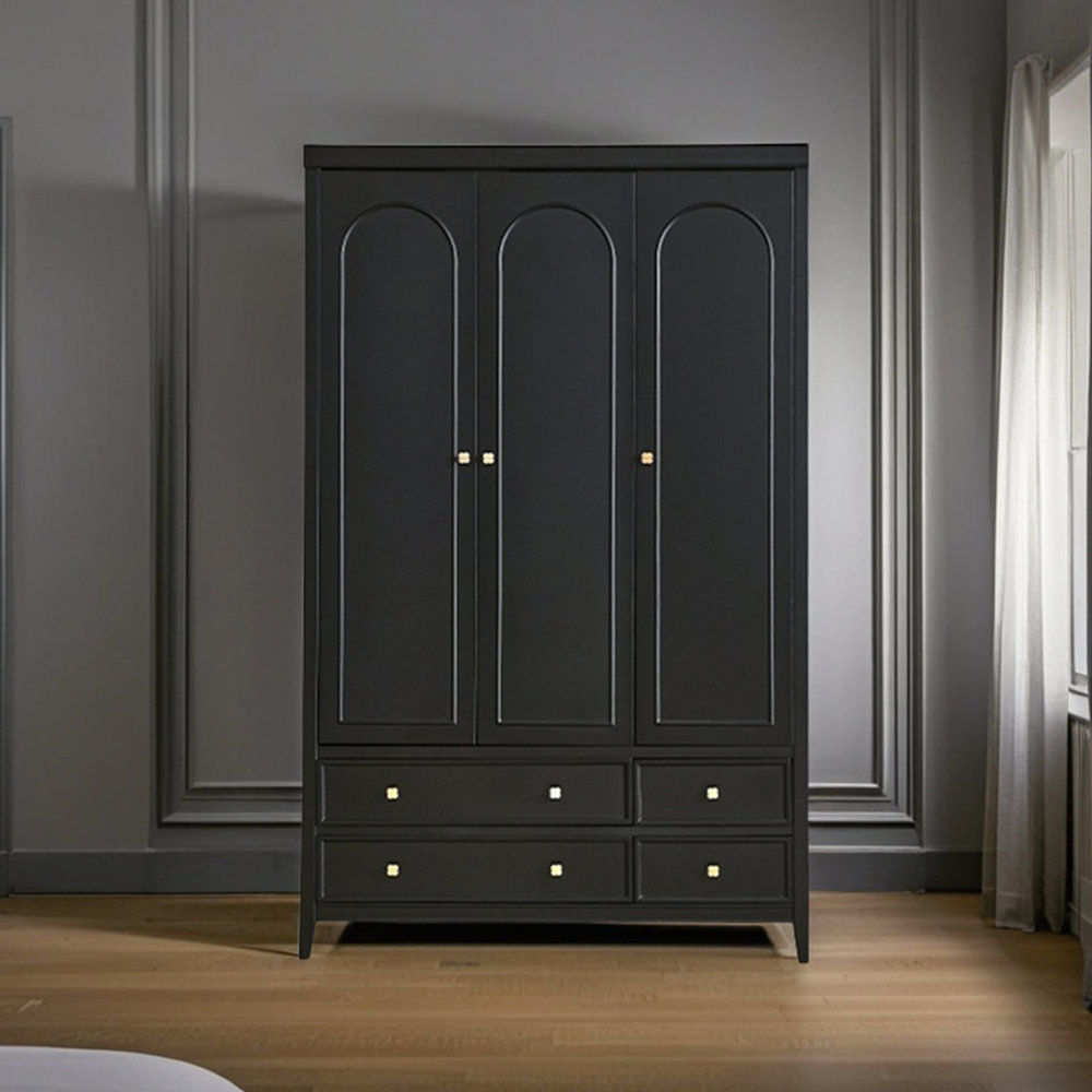 Parttlion French style retro minimalist wardrobe - Wayfair Canada