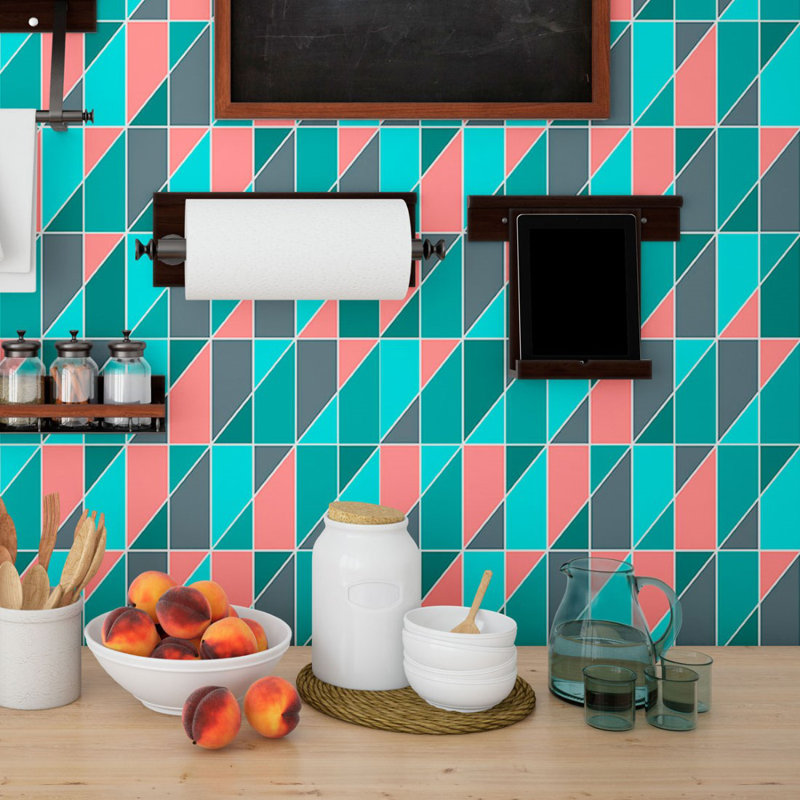 George Oliver 8.5' L x 24" W Peel and Stick Wallpaper Roll | Wayfair