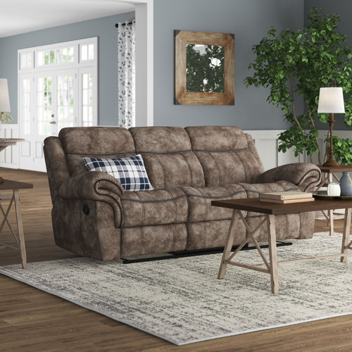 Long Reclining Sofas You'll Love | Wayfair