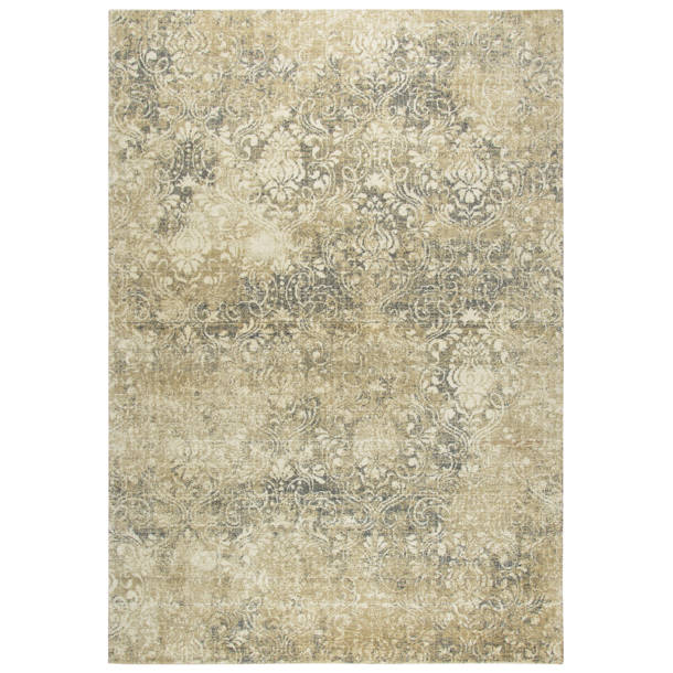 One Allium Way® Thora Wool Beige Rug | Wayfair