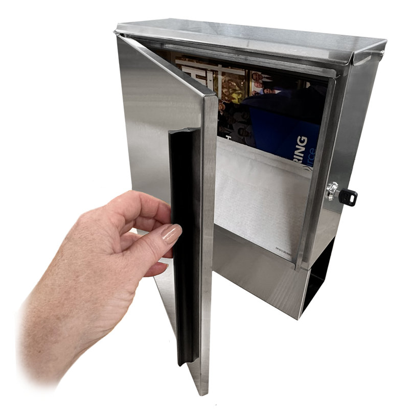 Spira Mailbox Steel Wall Mounted Mailbox | Wayfair