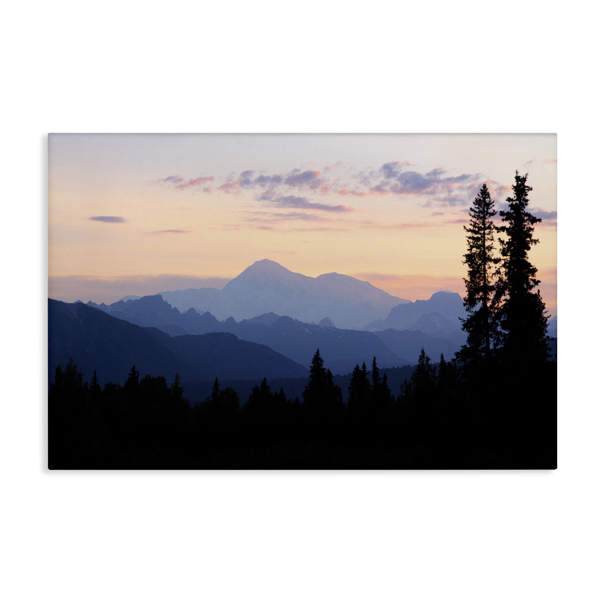 Loon Peak® Midnight On Mountain Canvas Wall Art by Shane Lamb | Wayfair