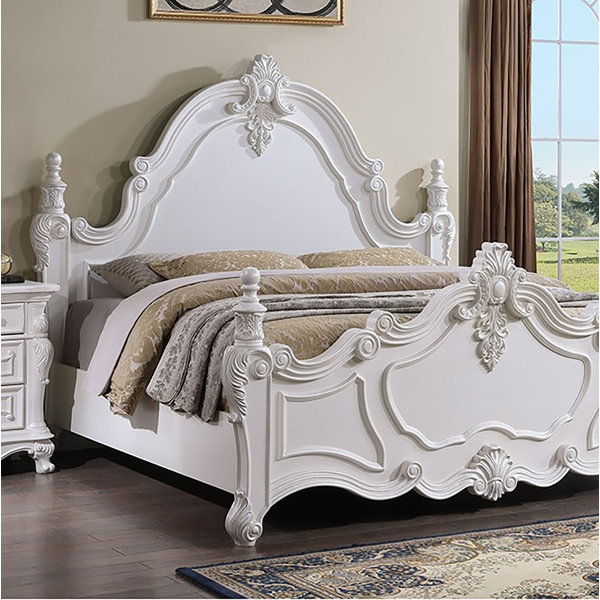 Andrew Home Studio Granntam Low Post Bed | Wayfair