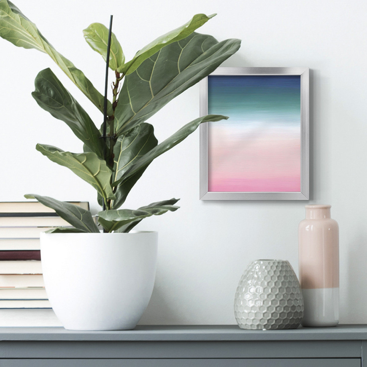 Wrought Studio™ Paper Strata I Framed Print | Wayfair