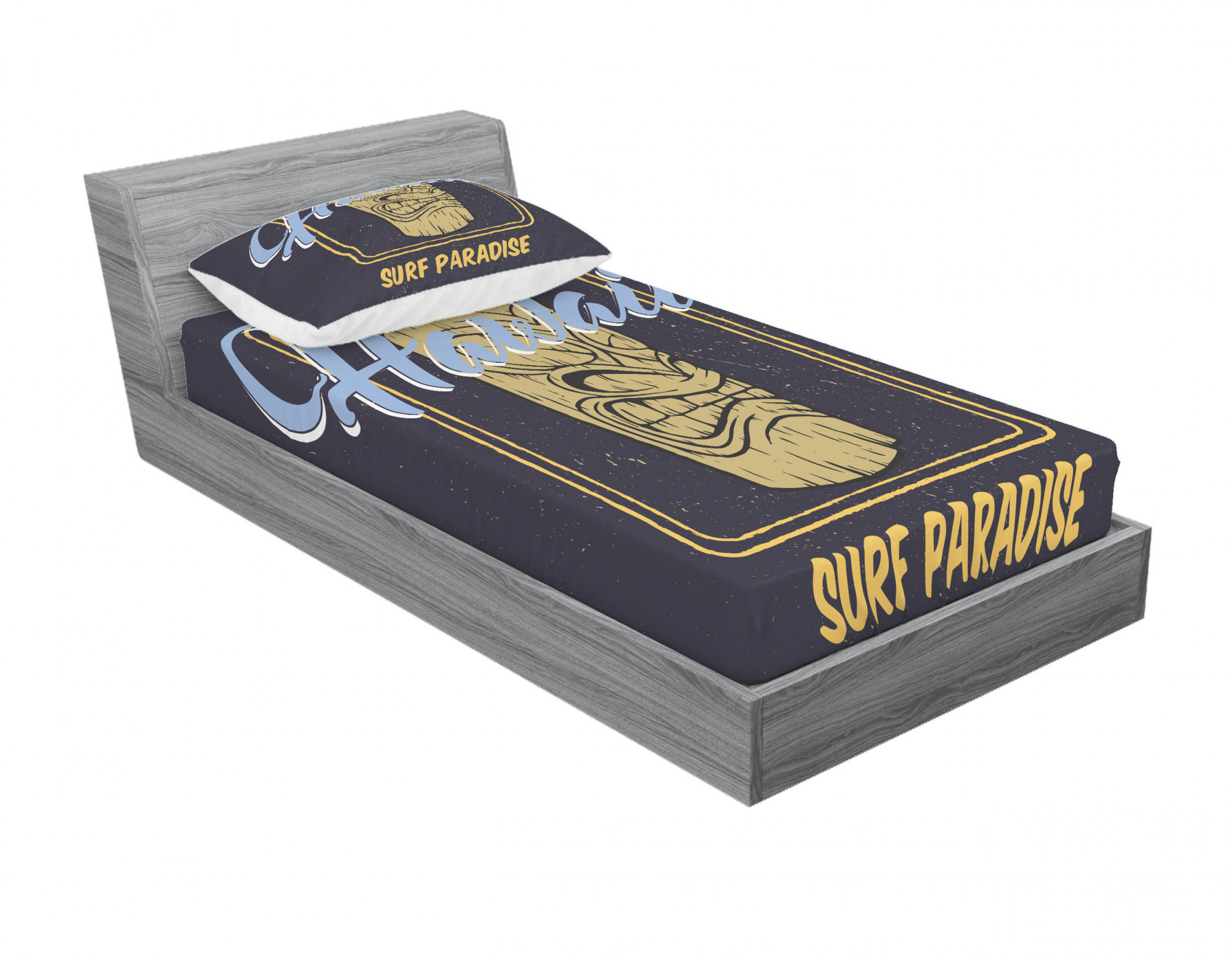 Ambesonne Aloha From Hawaii Surf Sheet set | Wayfair