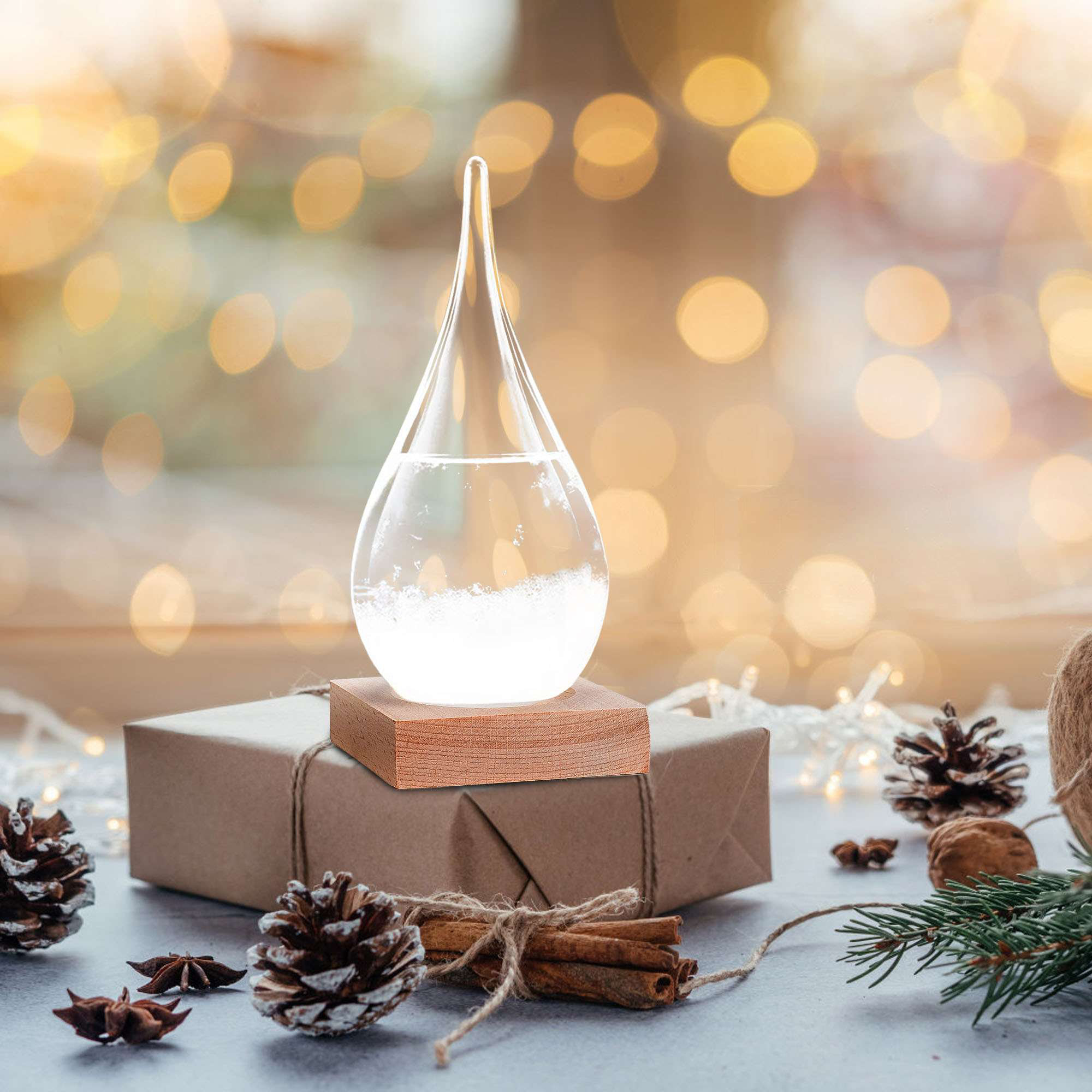 Deago Storm Glass Weather Predictor, Weather Station Weather Forecaster ...