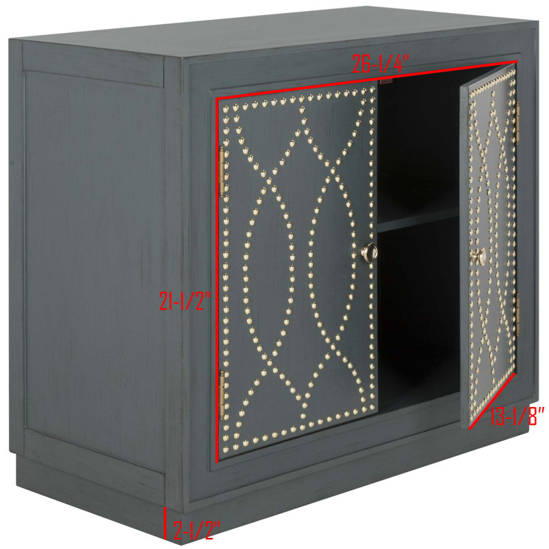 Rosdorf Park Studded Accent Cabinet & Reviews | Wayfair