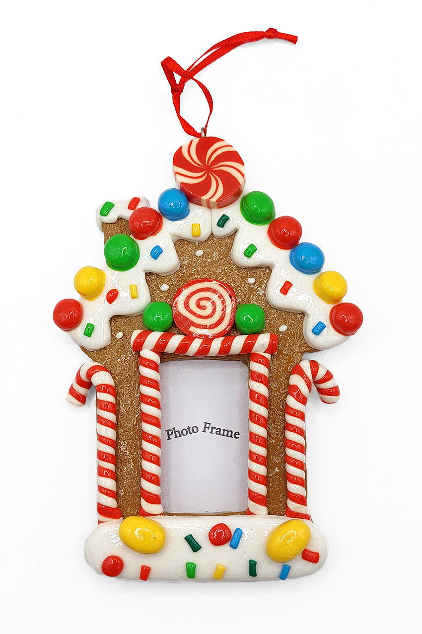 Ophelia & Co. Christmas Ornament - Glossy Gingerbread Gingerbread House ...