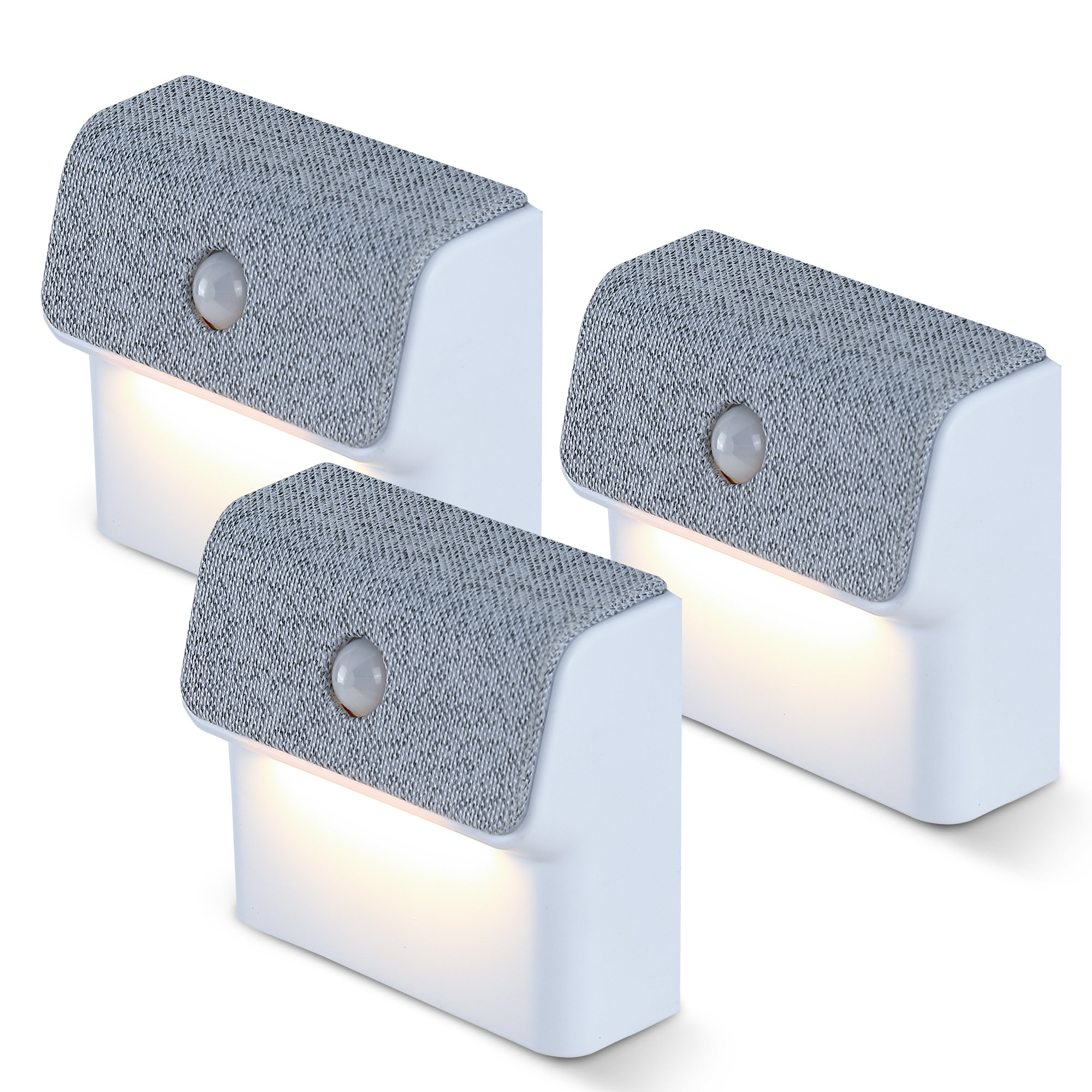 Pashengte LED Rechargeable Battery Operated Night Light With Motion ...