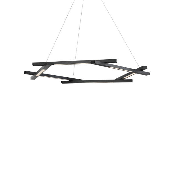 Modern Forms Metropolis 1 - Light Brushed Nickel LED Single Pendant ...
