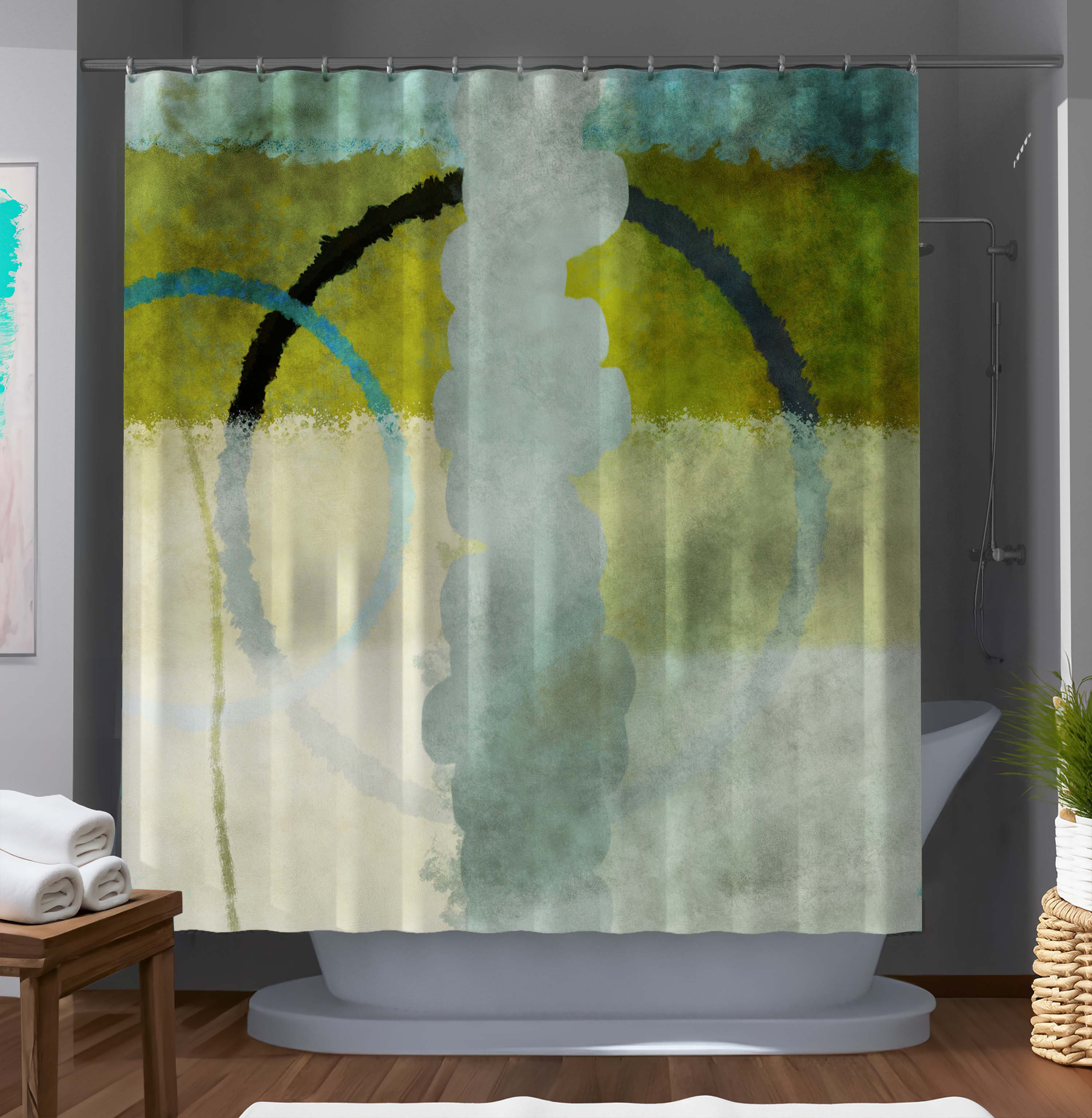 East Urban Home Exactly Prize Shower Curtain - Wayfair Canada