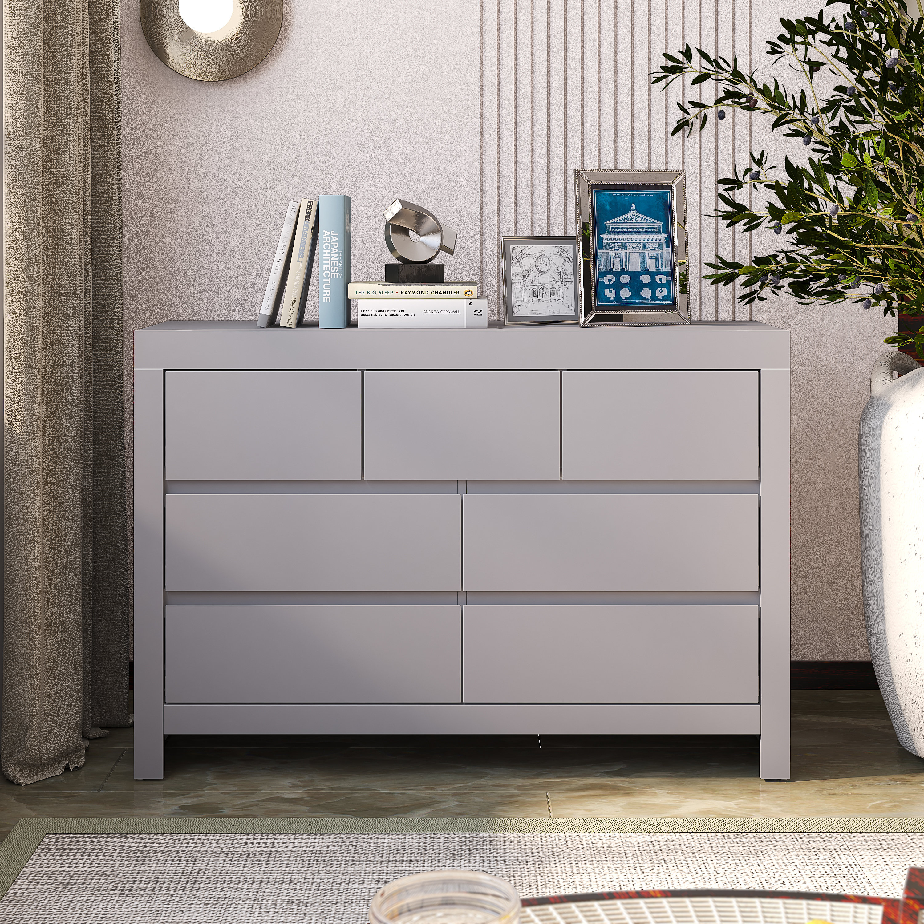 Ebern Designs Ellani Cubbot 7 Drawer Chest of Drawers & Reviews ...