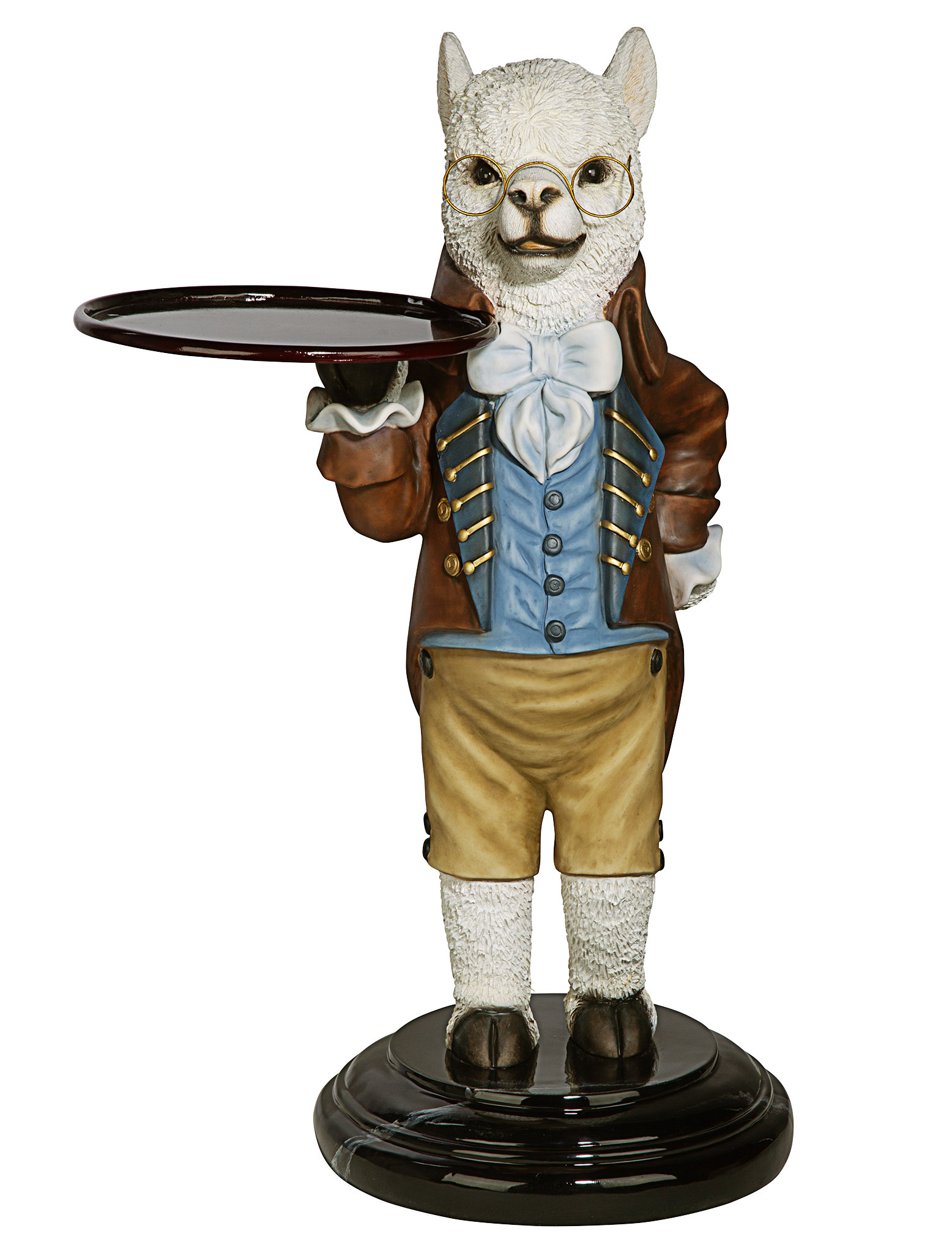 Design Toscano Alfred the Alpaca Butler Sculptural Table & Reviews ...
