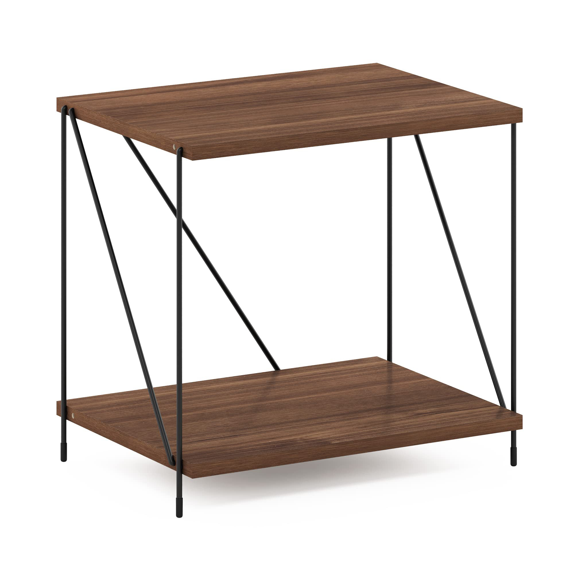 17 Stories Besi Industrial End Table - Sleek Design, Ample Storage ...