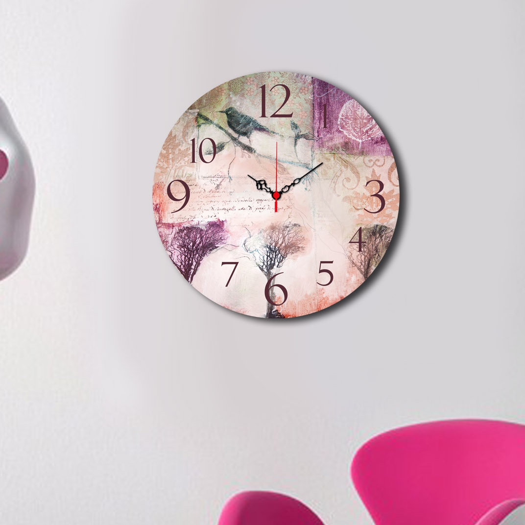 East Urban Home Tulane 15.7" Wall Clock | Wayfair