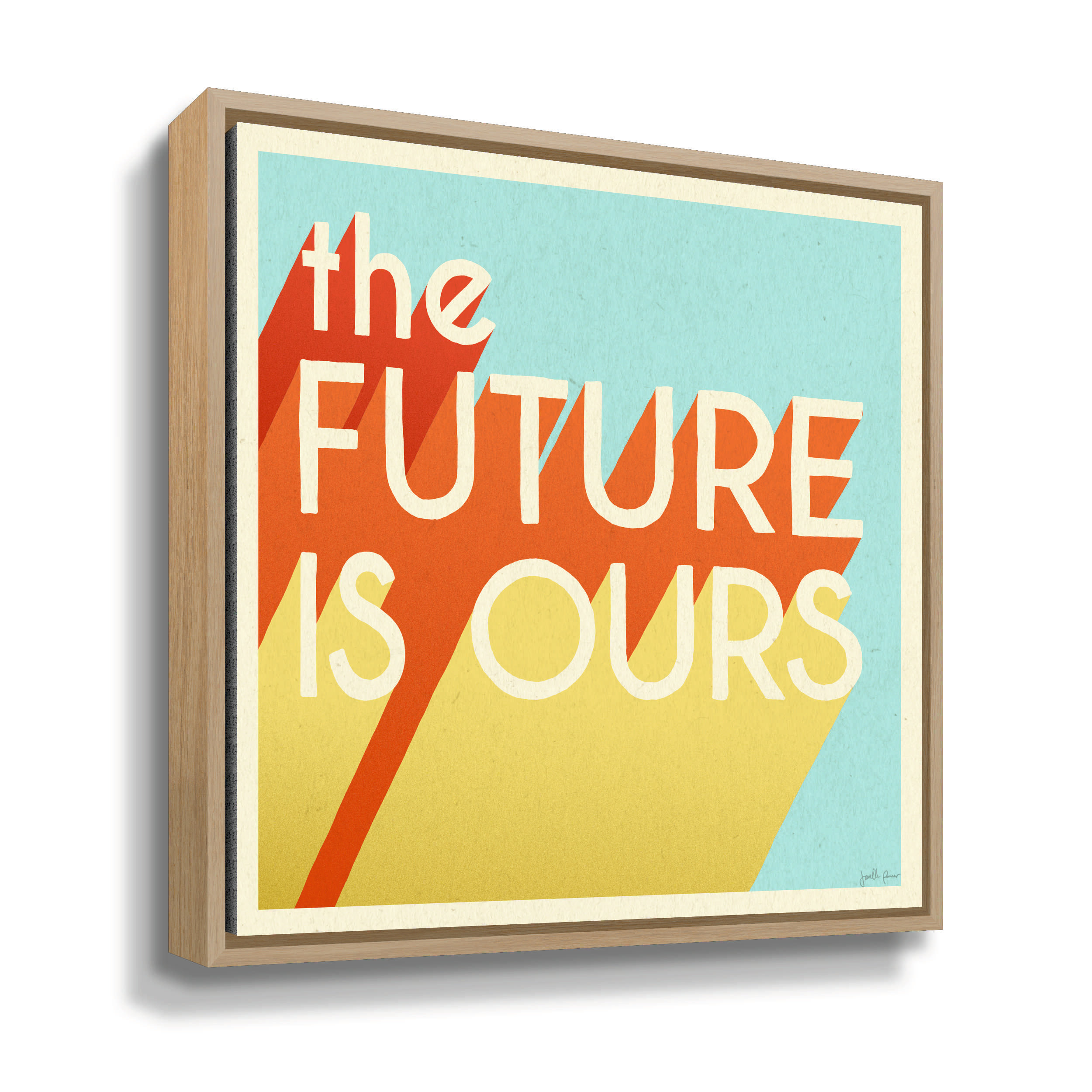 Trinx The Future Is Ours I Sq Gallery - Wayfair Canada