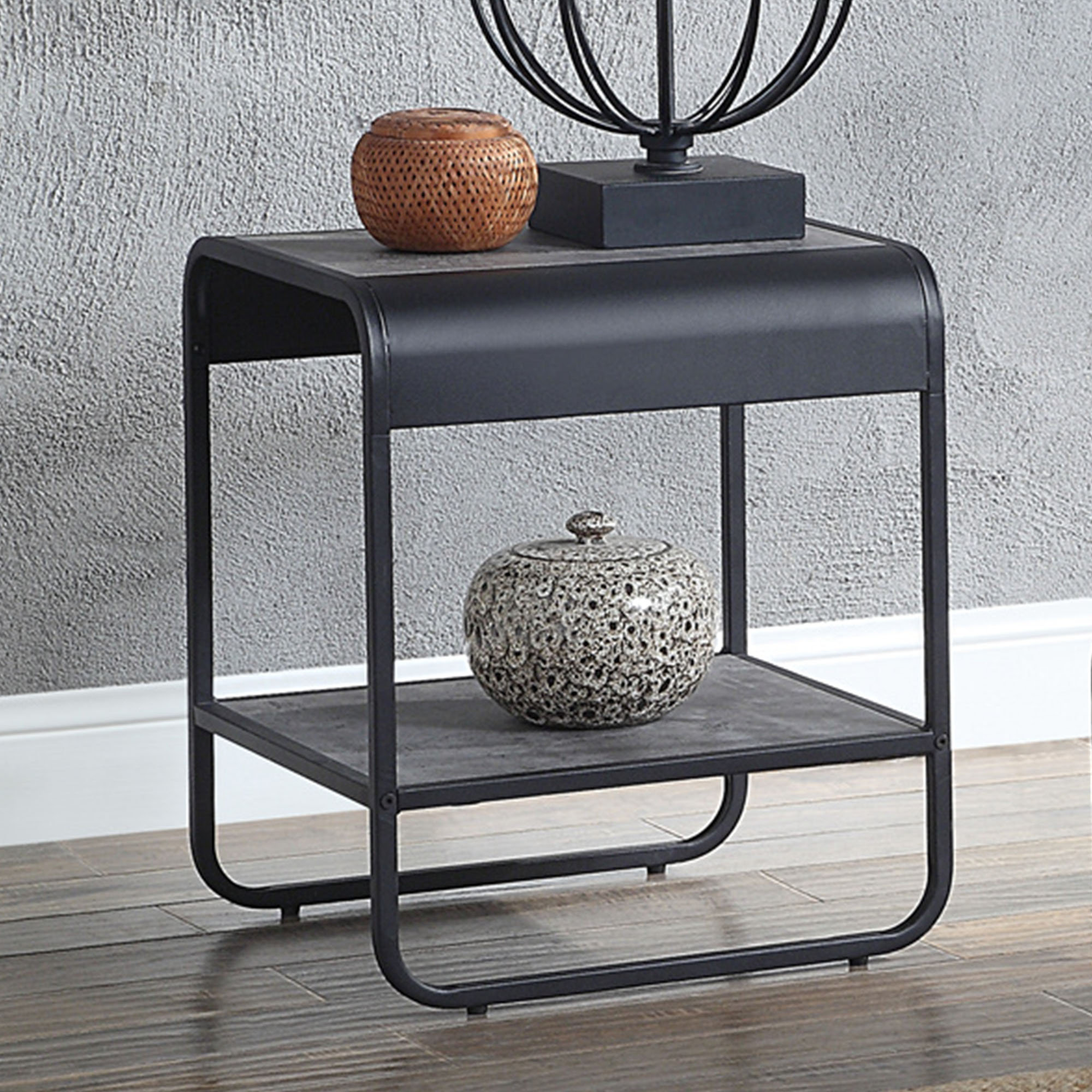 17 Stories 21'' Tall Frame End Table | Wayfair