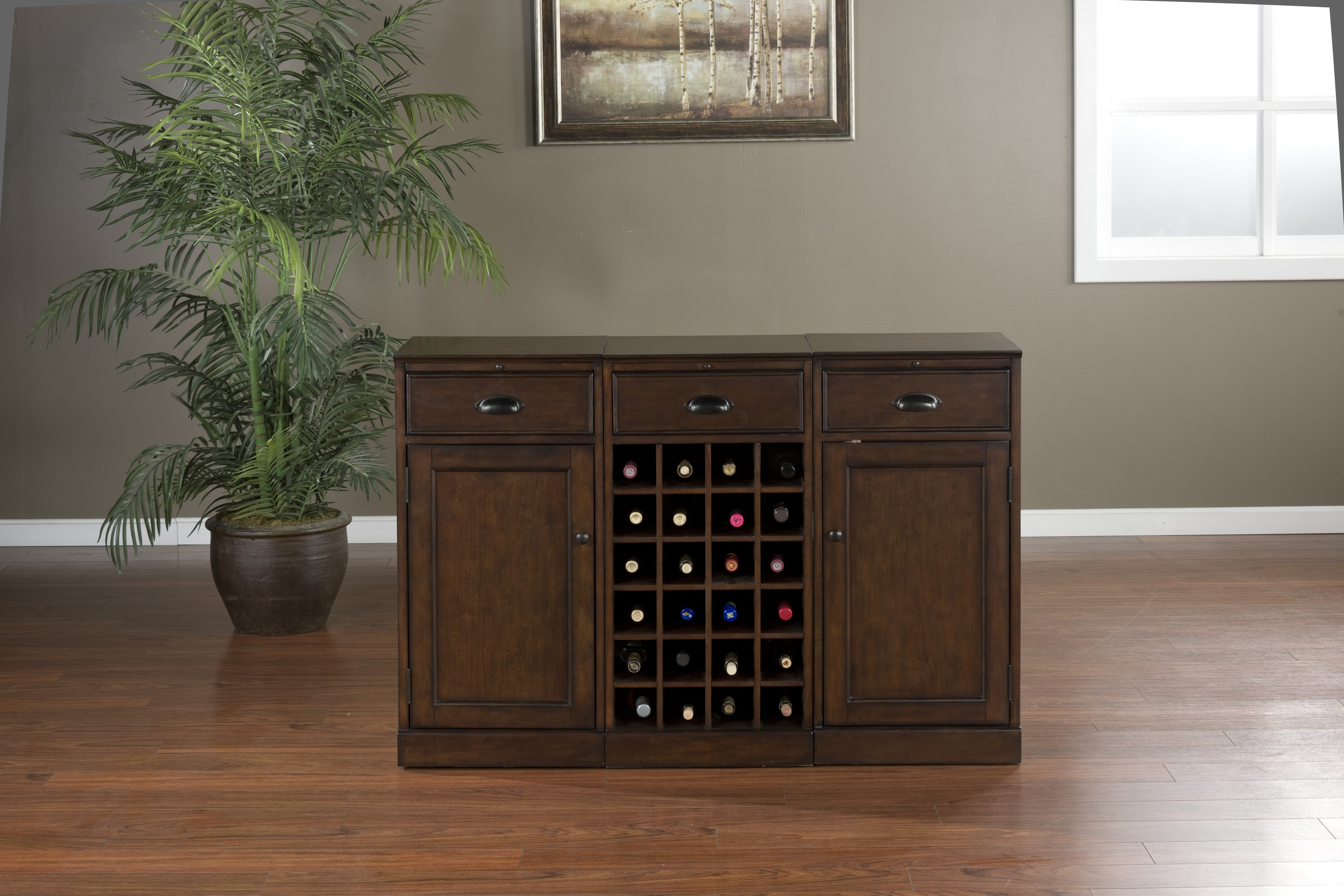 American Heritage Natalia Bar Cabinet | Wayfair
