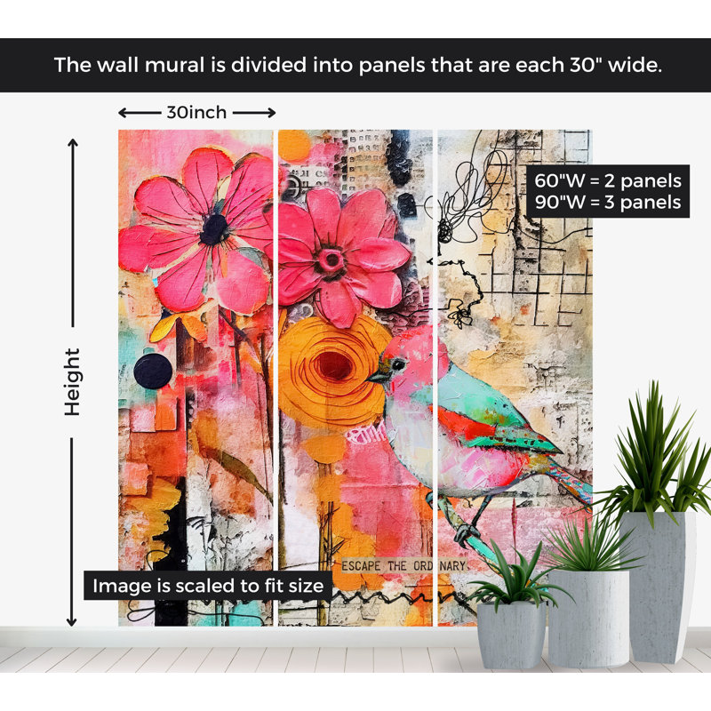 Red Barrel Studio® Premium Wallpaper Wall Mural - Escape The Ordinary ...