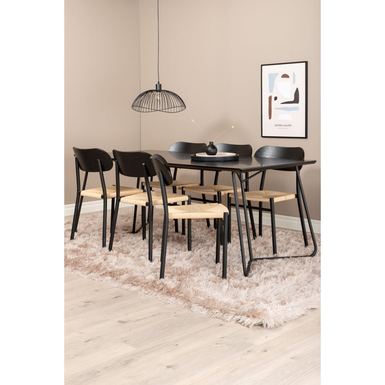 Corrigan Studio Dining Set Petra with chairs Polly | Wayfair.co.uk