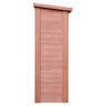 Leisure Season 4 ft. x 2 ft. Cedar Wooden Heavy Duty Lean-To Storage ...