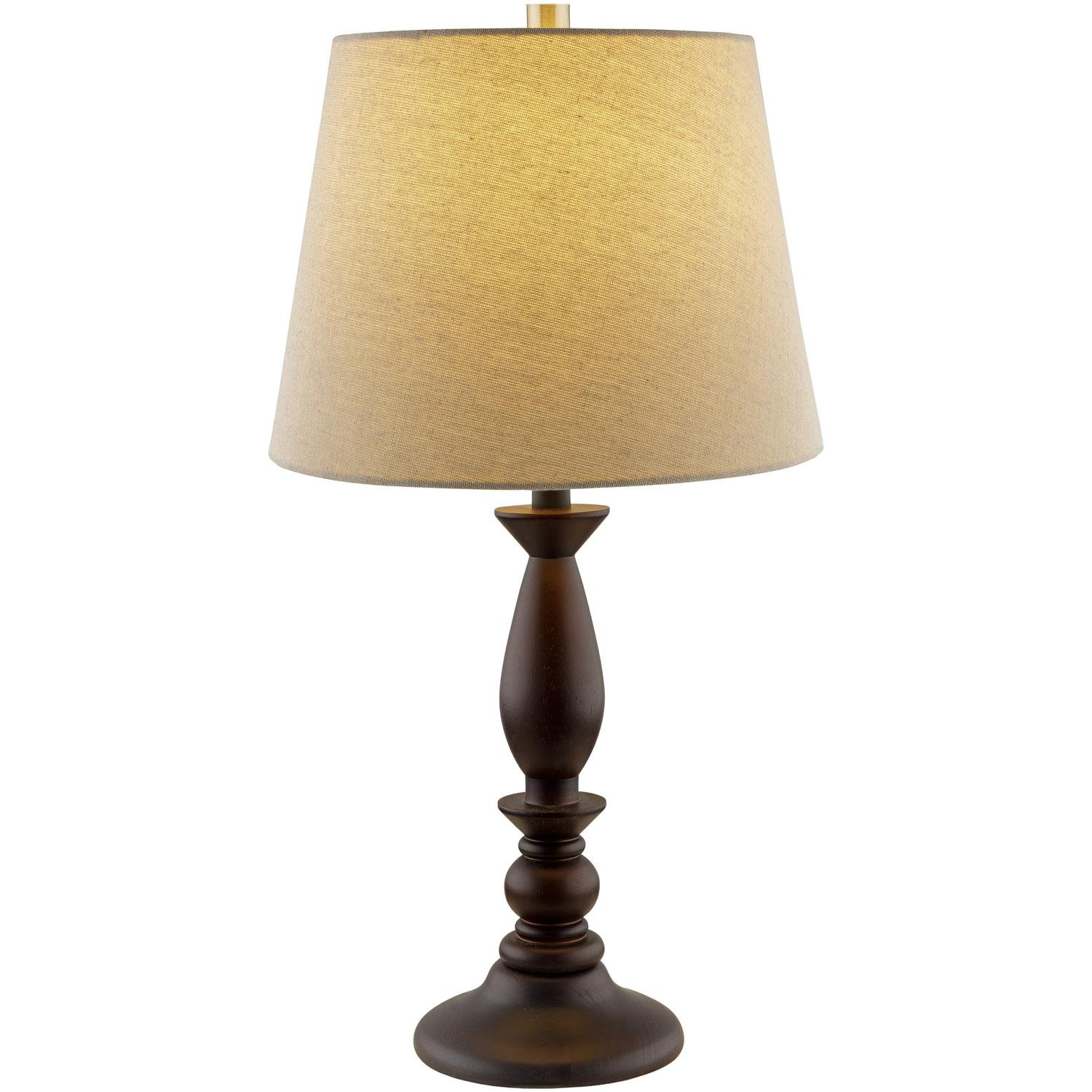Charlton Home Deniqua Solid Wood Table Lamp & Reviews - Wayfair Canada