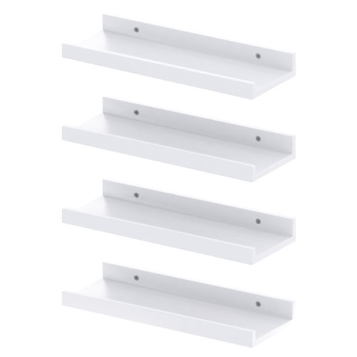White Wall Shelves | Wayfair