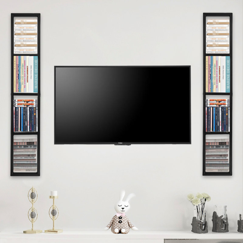 Ebern Designs Multimedia Wall Mounted Media Storage & Reviews | Wayfair