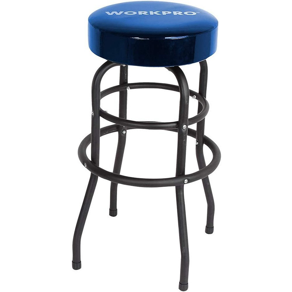 Latitude Run® W112003 Garage Shop Stool, Heavy-duty Steel Construction ...