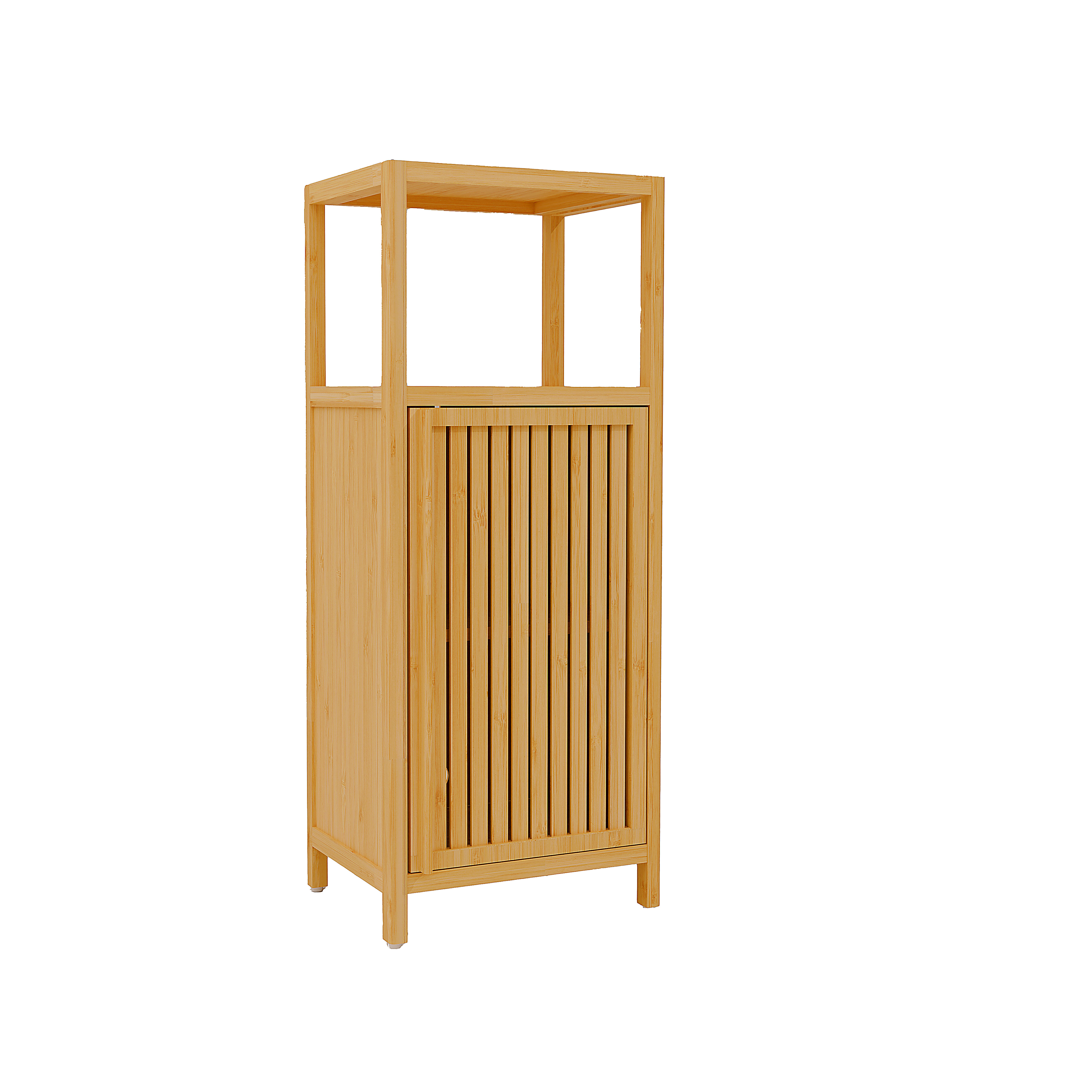 Rebrilliant 41 inch large capacity single door locker with one shelf ...