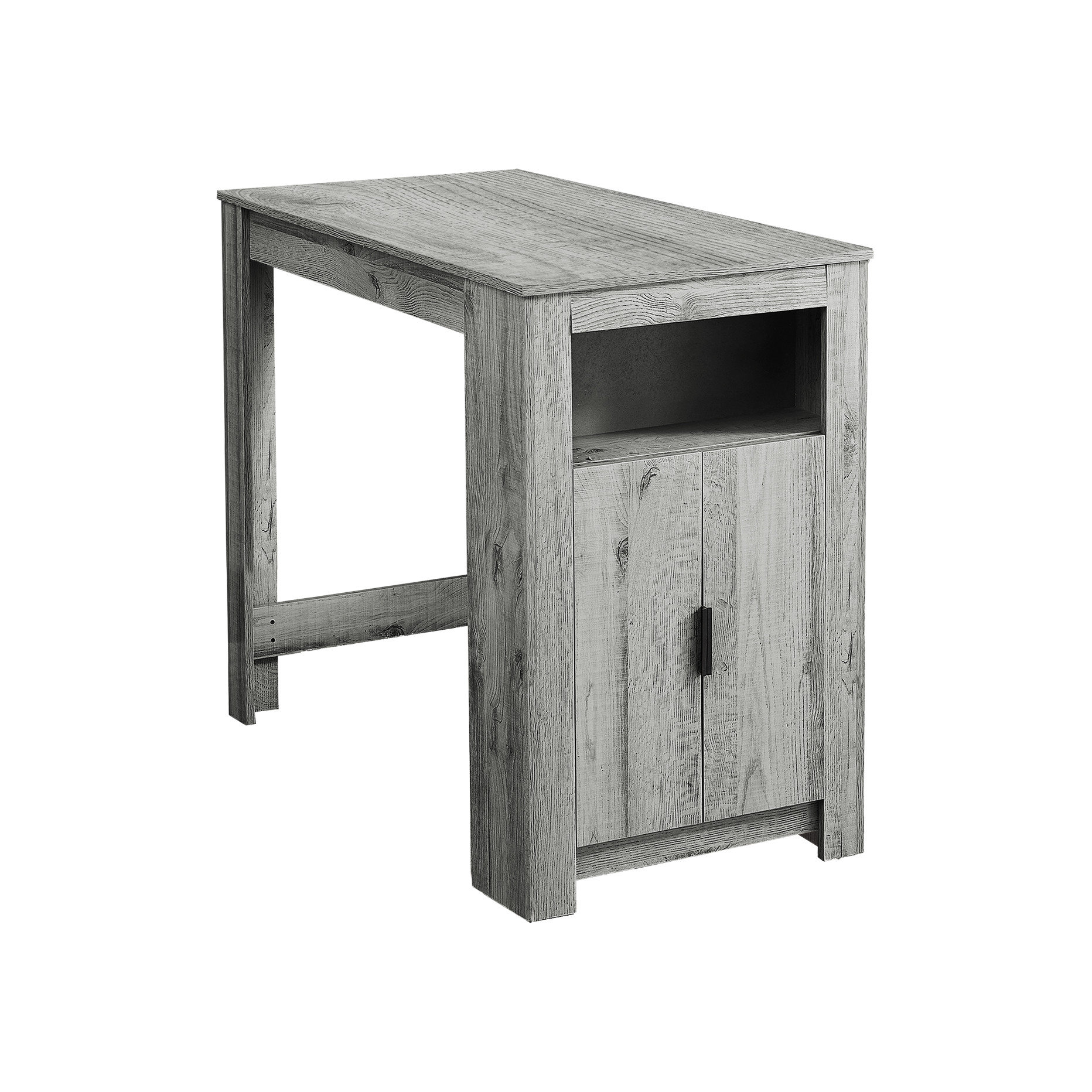 Latitude Run® Chic 48" Rectangular Dining Table, Counter Height, Grey ...