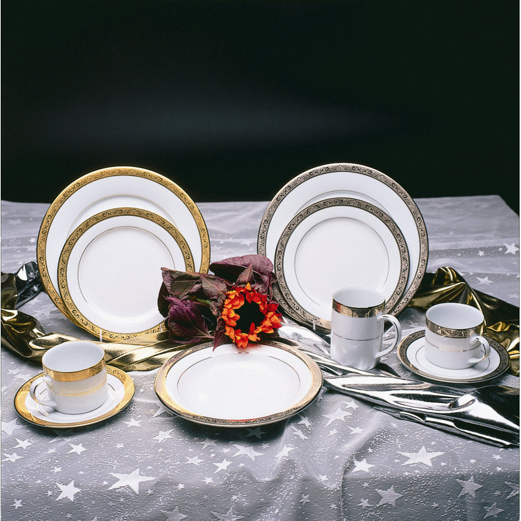 Astoria Grand Weatherspoon 7.75'' Porcelain China Salad/Dessert Plate ...